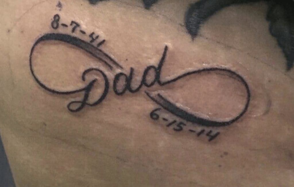 20 Memorial Tattoo For Dad